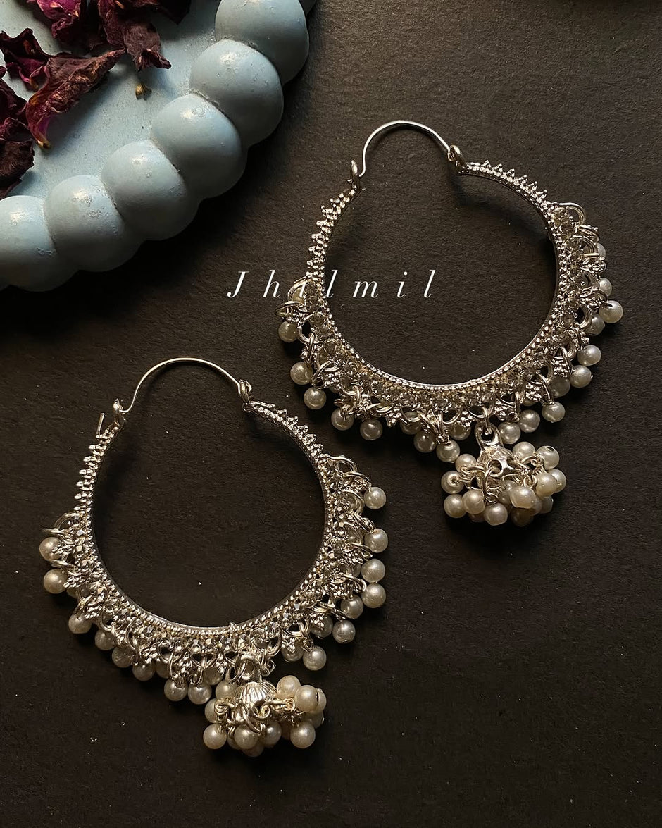 Medium Jhumka/Earrings – Jhilmil Accessories